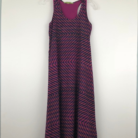 Rapsodia | Dresses | Rapsodia Pink Purple Long Maxi Dress Ruffle | Poshmark